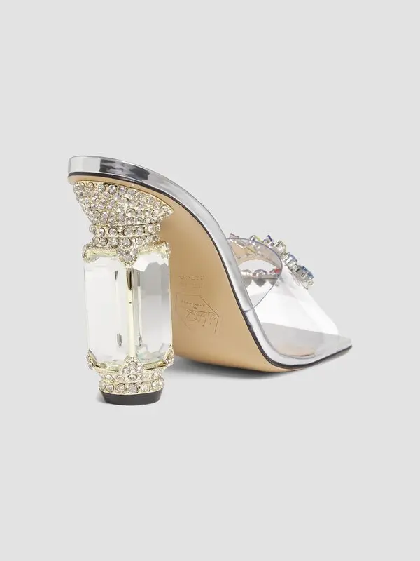 NALEBE Aurum 100mm Transparent Mules