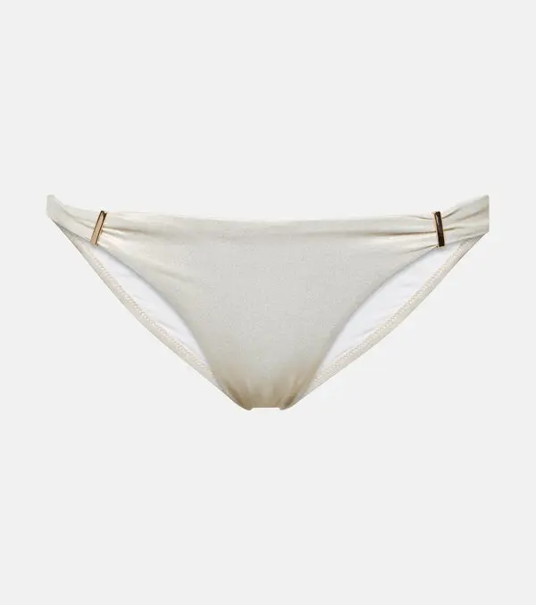 Melissa Odabash Martinique Bikini Bottom - Gold