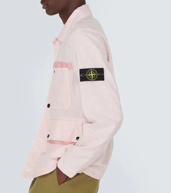 Stone Island Compass Linen-blend Jacket
