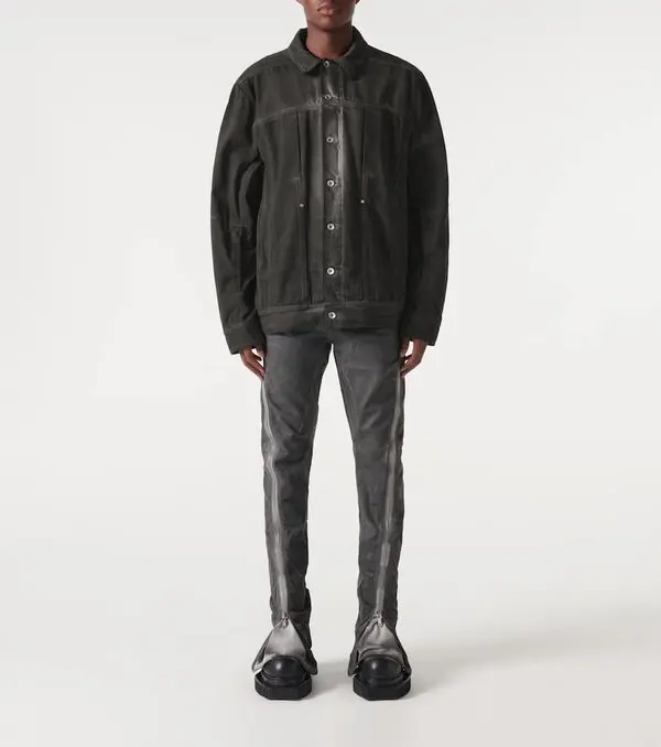 Rick Owens Sphinx Jumbo Worker Denim Jacket