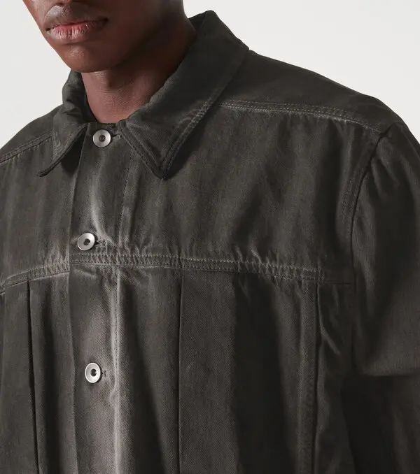 Rick Owens Sphinx Jumbo Worker Denim Jacket