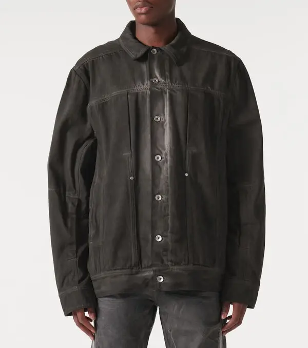 Rick Owens Sphinx Jumbo Worker Denim Jacket