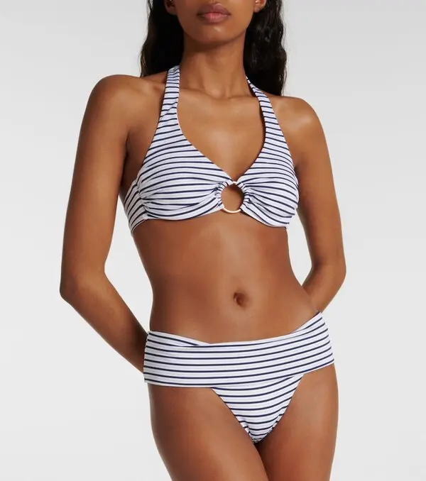Melissa Odabash Brussels Striped Bikini Bottom - Multicoloured