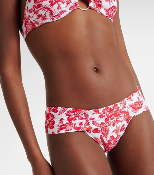 Melissa Odabash Brussels Floral Bikini Bottom - Multicoloured