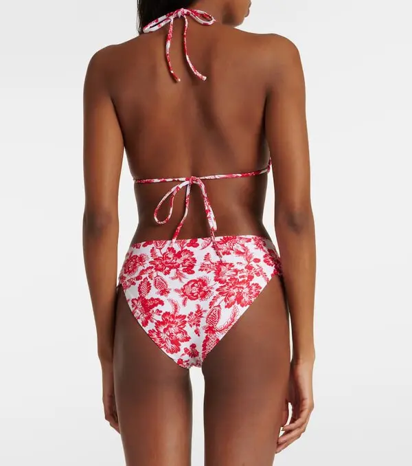 Melissa Odabash Brussels Floral Bikini Bottom - Multicoloured
