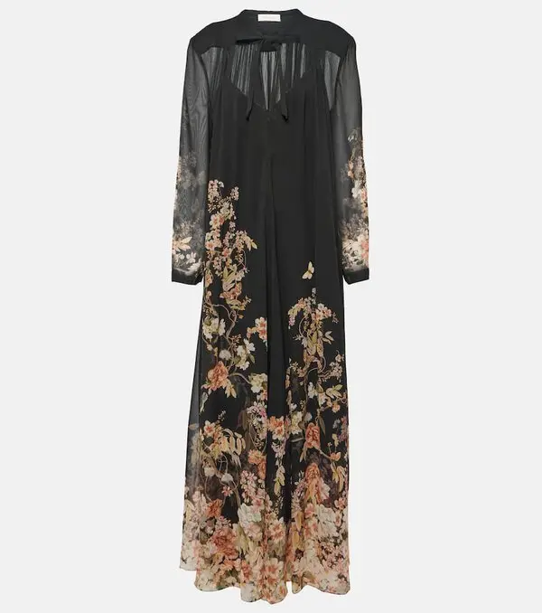 chinese dress ladies WDIRARA Women's Satin Floral Tie Shoulder Thigh Slit Cami Dress Vacation  Beach Maxi Dress Green S at Amazon Women's Clothing store