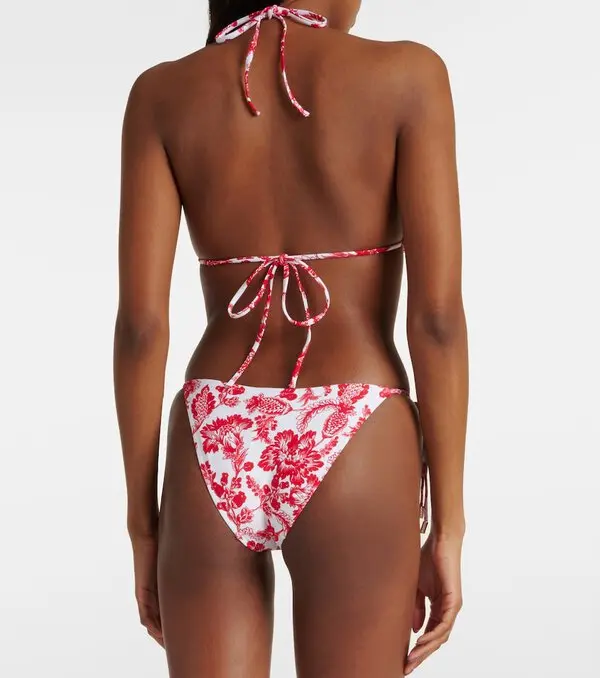 Melissa Odabash Miami Floral Bikini Top - Multicoloured