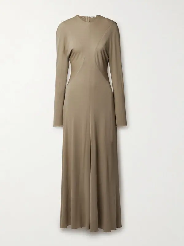 THE ROW Venusia Jersey Maxi Dress