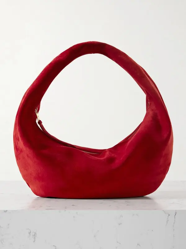 Khaite - KHAITE Olivia Medium Suede Tote
