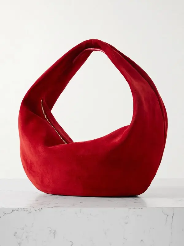 Khaite - KHAITE Olivia Medium Suede Tote