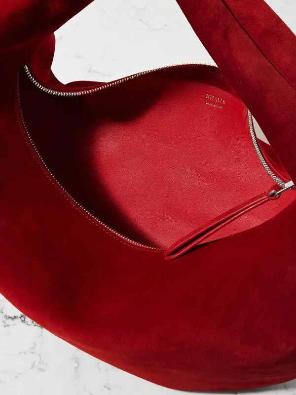 Khaite - KHAITE Olivia Medium Suede Tote