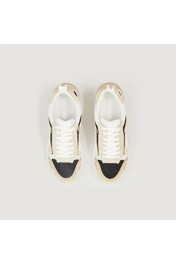 Sandro Flame Sneakers - Gold