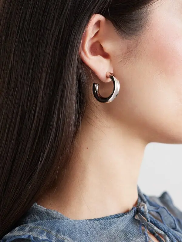 JENNIFER FISHER Natasha Huggies Hoop Earrings