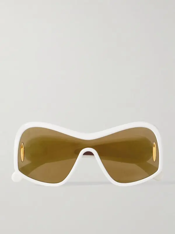 Loewe Anagram Oversized D-frame Sunglasses - Ivory