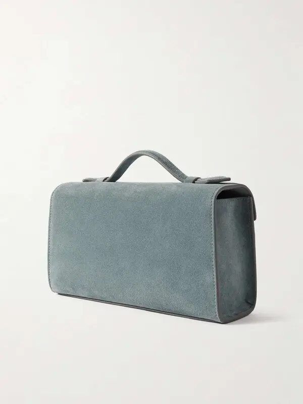Savette Symmetry Pochette Suede Tote