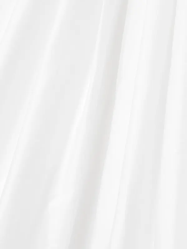 Adam Lippes Wrap-effect Cotton-poplin Midi Dress