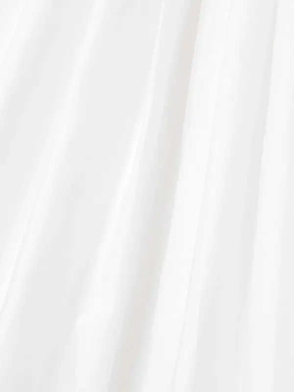 Adam Lippes Wrap-effect Cotton-poplin Midi Dress