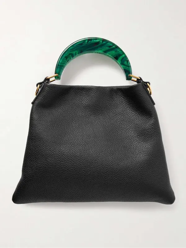 Marni Venice Small Textured-leather Tote
