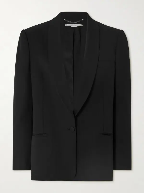 Stella McCartney Net Sustain Wool-twill Blazer