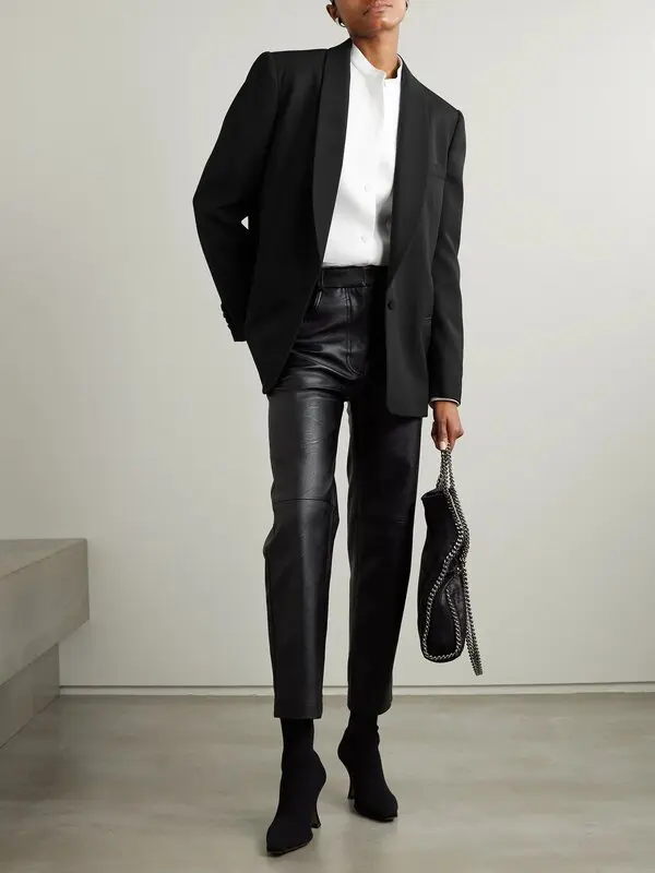Stella McCartney Net Sustain Wool-twill Blazer