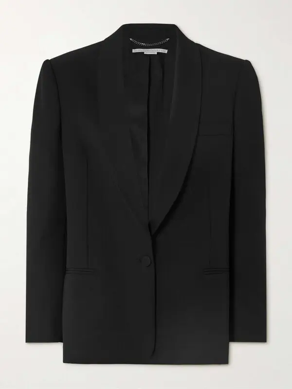 Stella McCartney Net Sustain Wool-twill Blazer