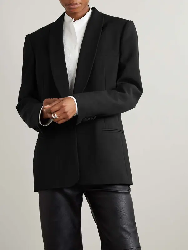 Stella McCartney Net Sustain Wool-twill Blazer