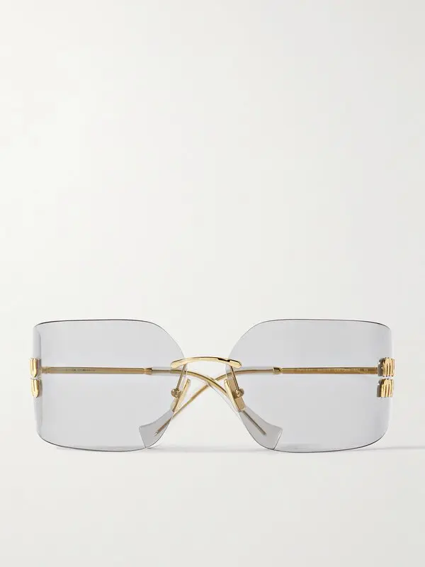 Miu Miu D-frame Sunglasses - Gray