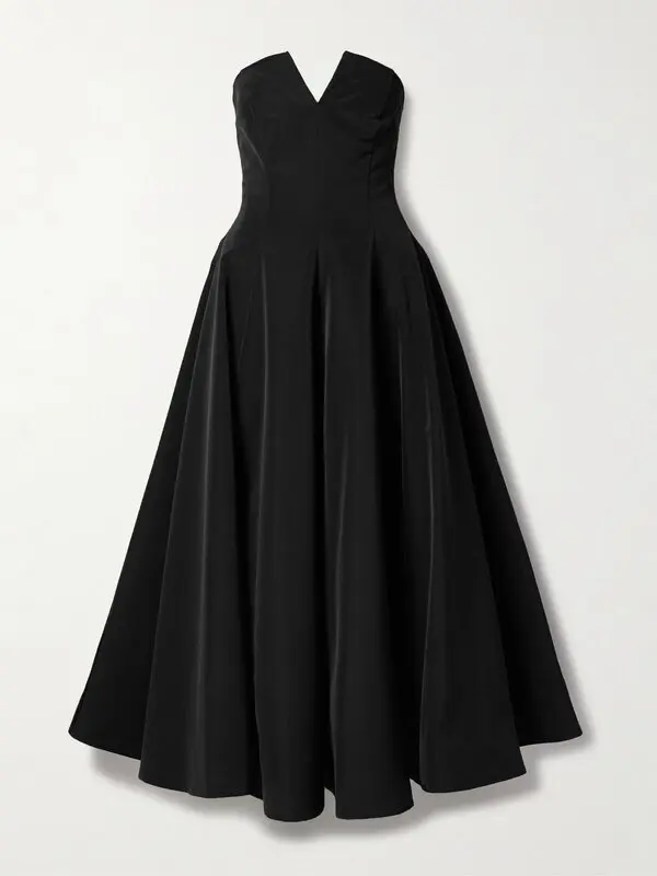 oscar de la renta black dresses Oscar De La Renta Black Floral Print Velvet Gown – Moore Vintage Archive