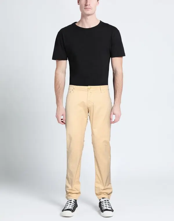 JACOB COHЁN Tapered-leg Trousers - Yellow
