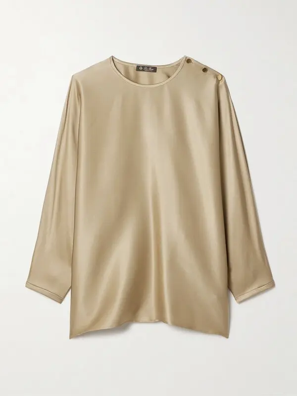 Loro Piana Button-detailed Top