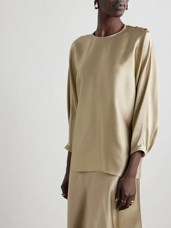 Loro Piana Button-detailed Top