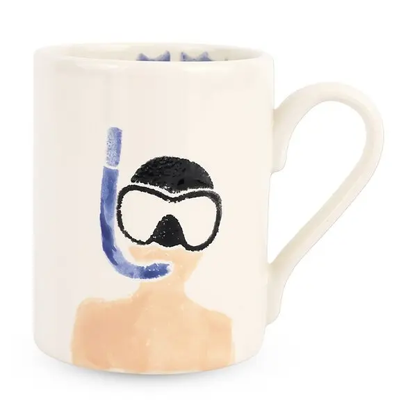 VIETRI Riviera Scuba Mug - Diver