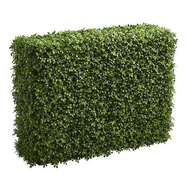 NEARLY NATURAL 39in. Boxwood Artificial Hedge - Green