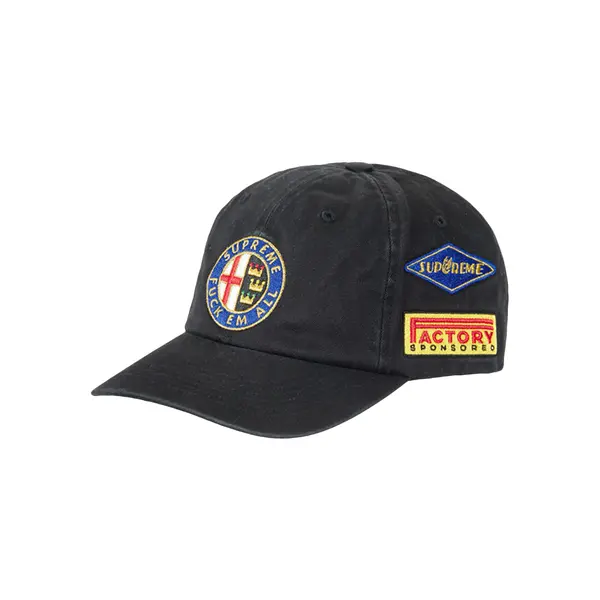 Supreme Racing 6-panel Cap - Black