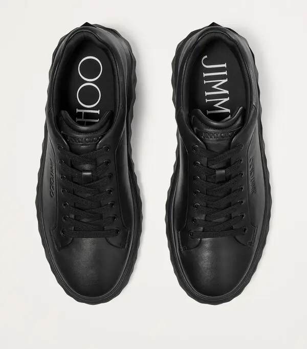 JIMMY CHOO Diamond Maxi Low-top Sneakers - Black