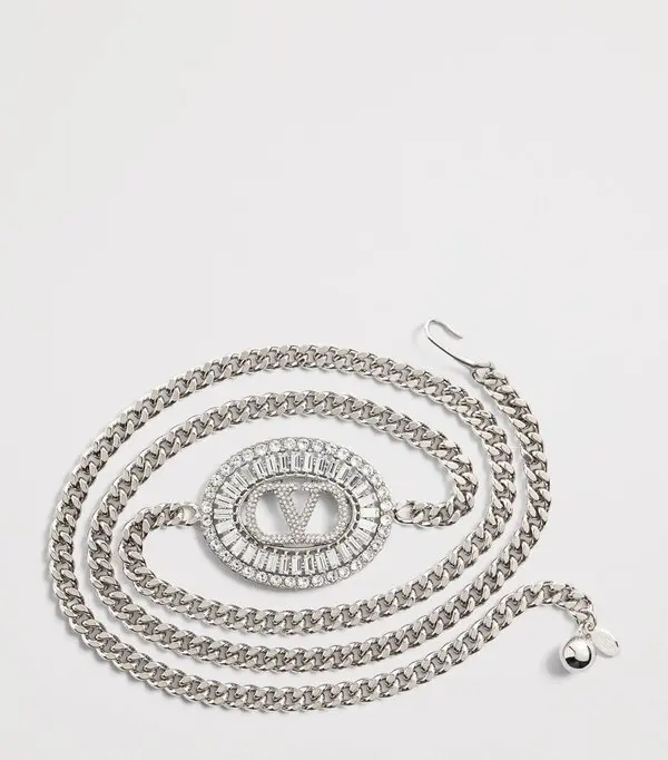 Valentino Garavani Vlogo Signature Chain Belt
