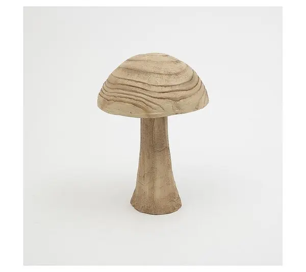 GERSON INTERNATIONAL 16 In. Magnesium Mushroom Figurine Gerson In Ternational - One-color