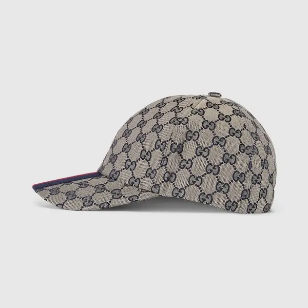 Gucci Original Gg Baseball Hat Gg Canvas - Blue | Editorialist display picture 3