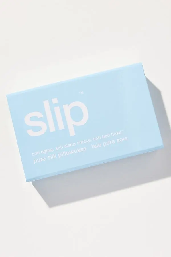 Slip Silk Pillowcase - Blue
