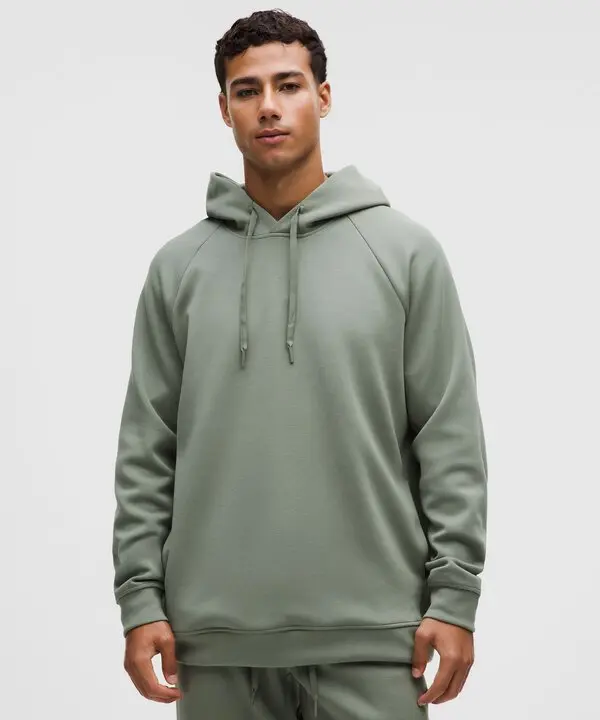 Lululemon Smooth Spacer Classic-fit Pullover Hoodie - Willow Leaf
