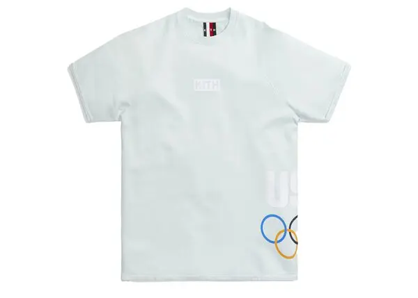Kith For Team Usa 5 Rings Howard Tee Shirt - Glisten