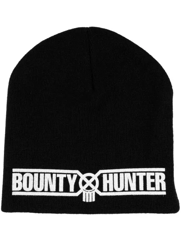 Supreme X Bounty Hunter Ribbed Beanie - Black