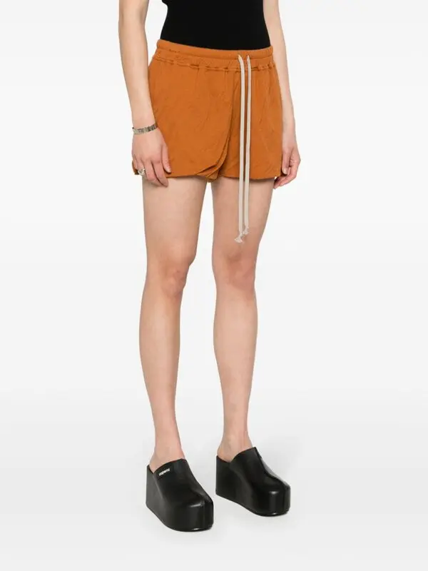 Rick Owens Side-slit Jersey Shorts