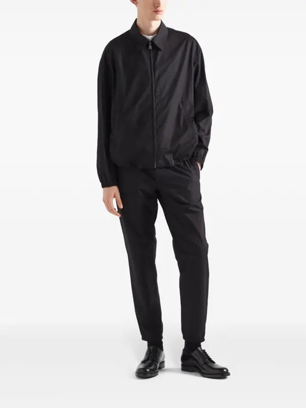 Prada Cotton Zip-up Shirt Jacket