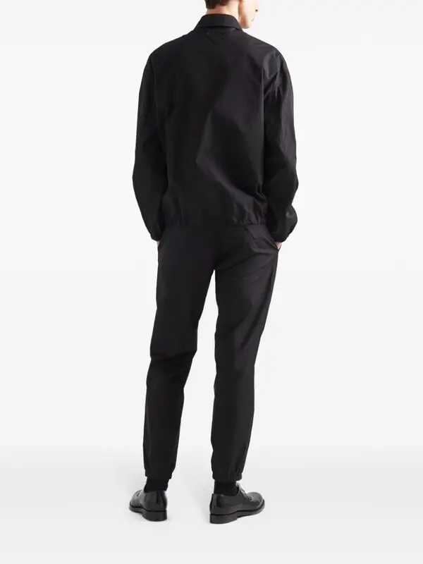 Prada Cotton Zip-up Shirt Jacket