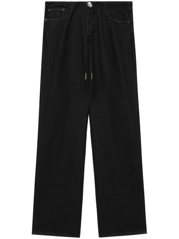 Still Here Drawstring-waist Jeans