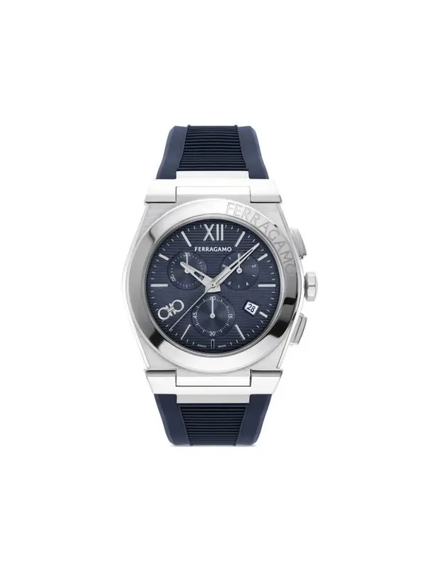FERRAGAMO Vega Chronograph 42mm - Blue