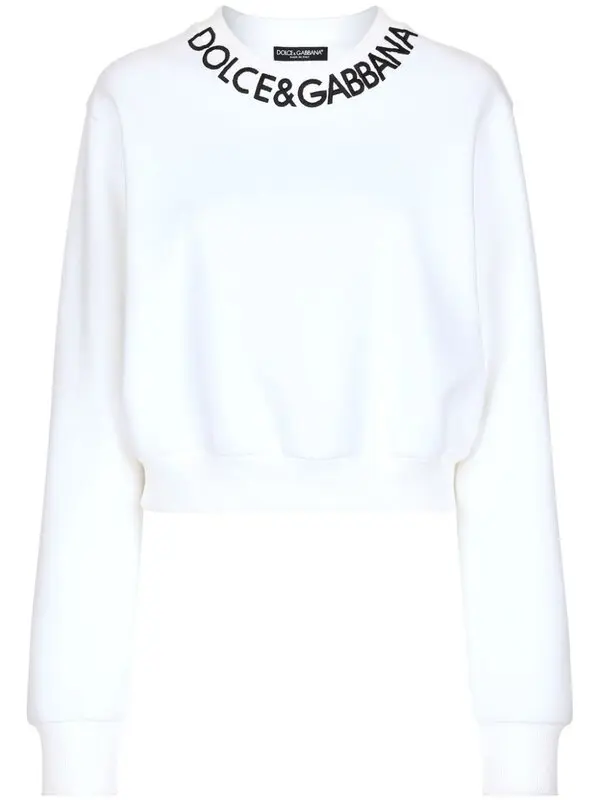 Dolce & Gabbana Logo-embroidered Sweatshirt