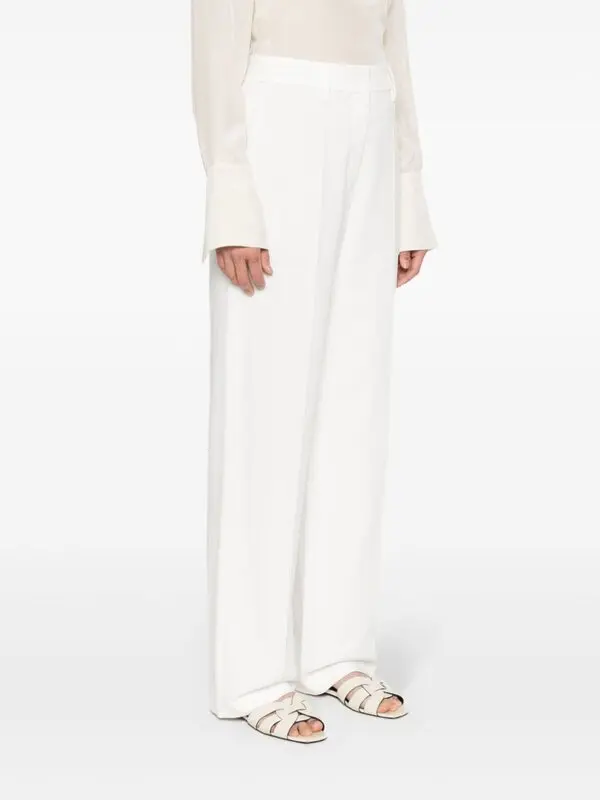 Brunello Cucinelli Pressed-crease Straight-leg Trousers