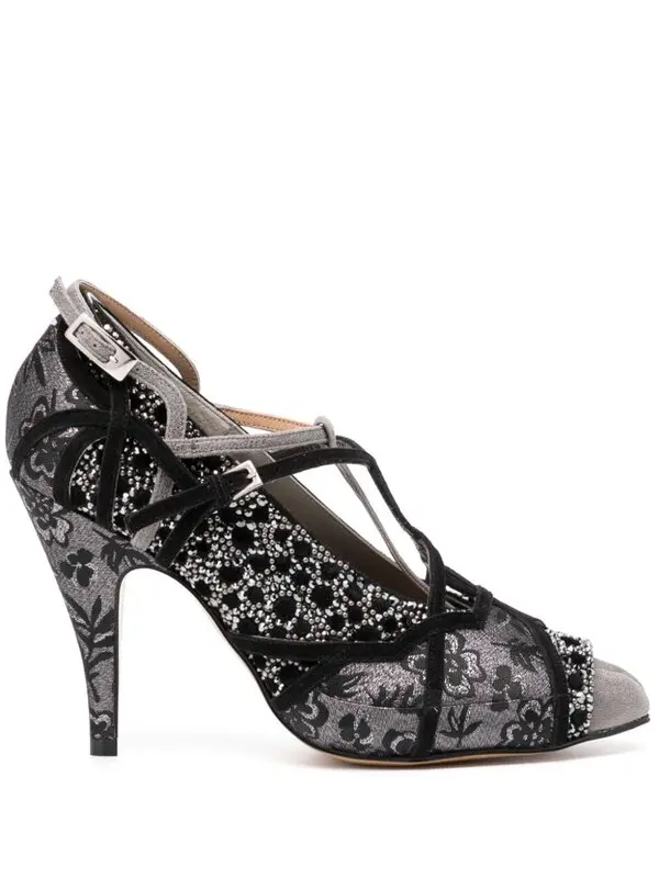 MAISON MARGIELA 70mm Tabi Monster Velvet Pumps